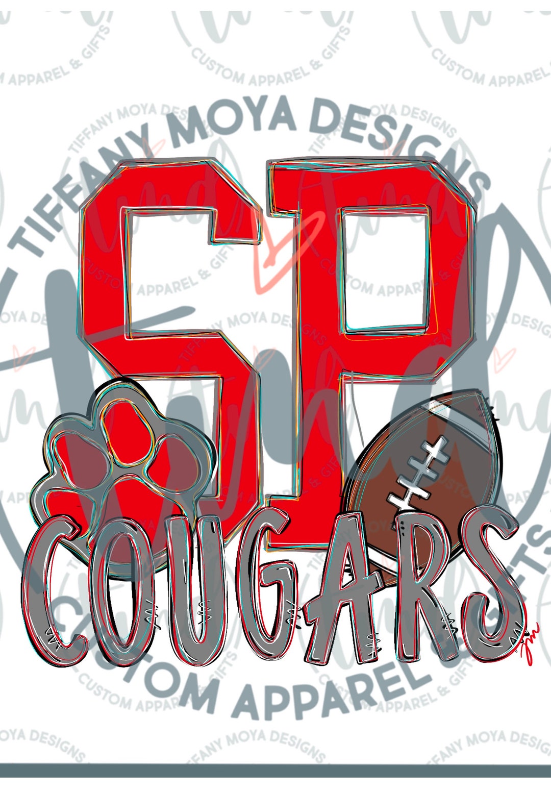 South Pontotoc Cougars, Sublimation, PNG, Digital Download - Etsy