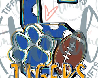 Saltillo Tigers Png - Etsy