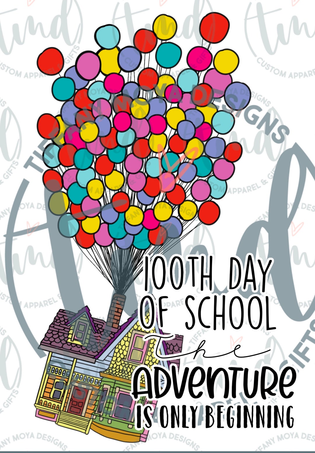 100 Days of School | UP | Digital Design | Sublimation Digital Download ...