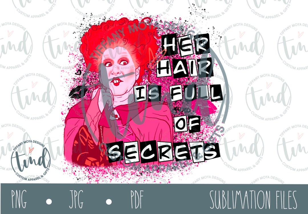 Winifred Sanderson Mean Girls Digital Design Sublimation Digital ...