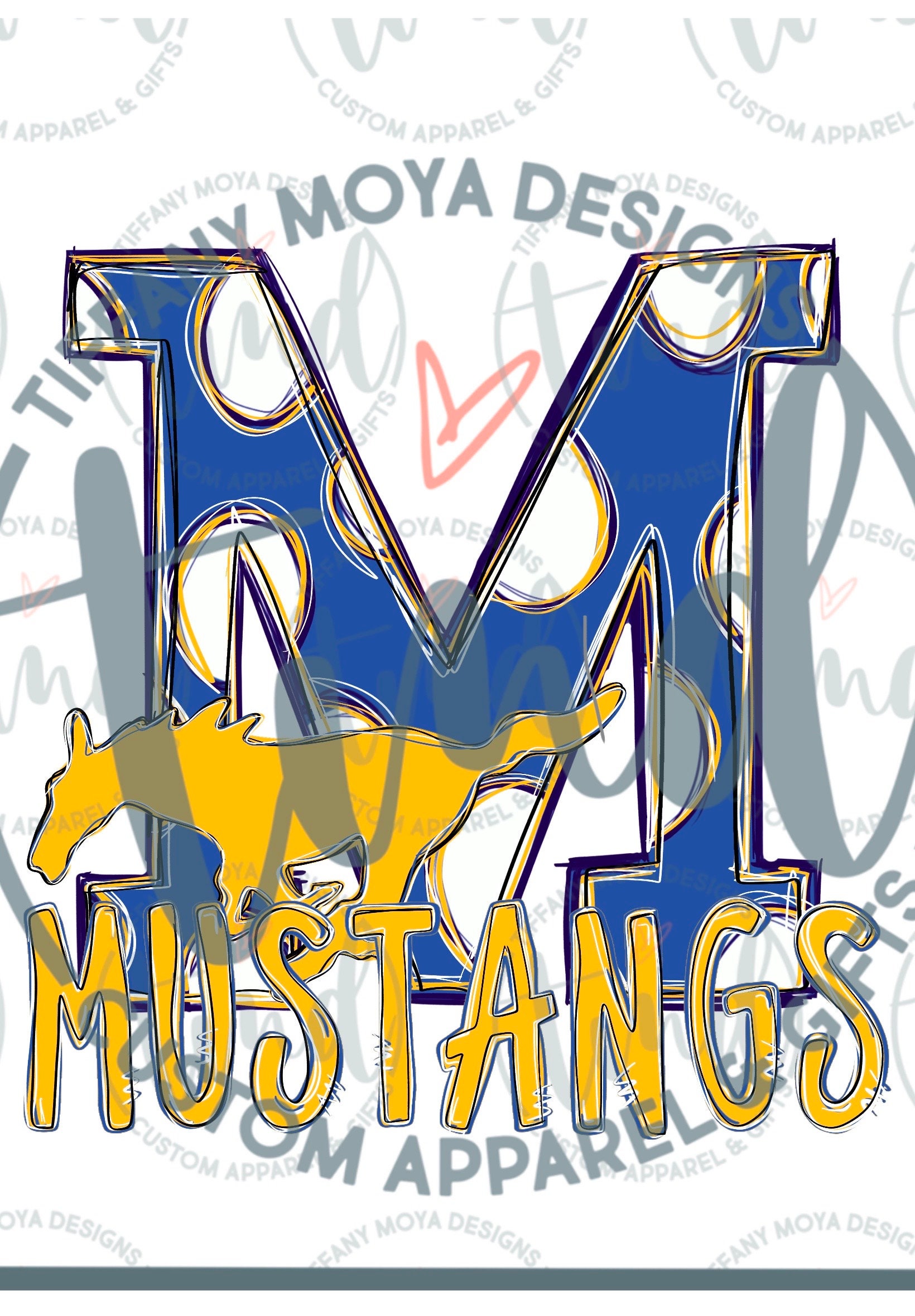 Mantachie Mustangs, Sublimation, PNG, Digital Download - Etsy