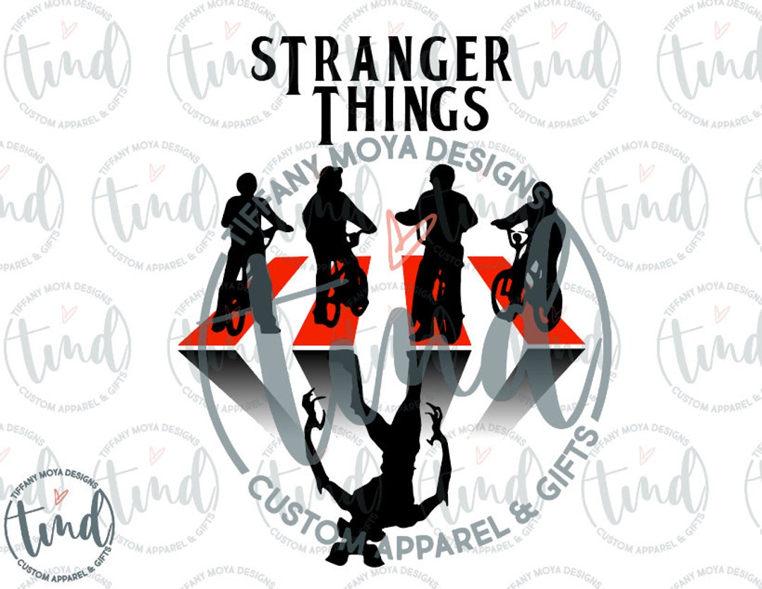 Stranger Things - Abbey Road | Digital Design | Sublimation Digital ...