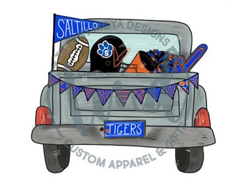 Saltillo Tigers Png - Etsy