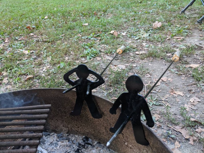 Hotdog and Marshmallow Roasting Sticks Funny - Etsy