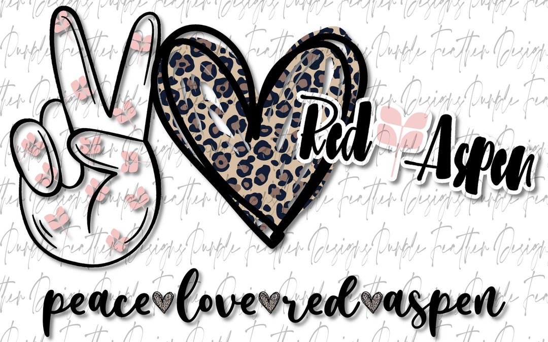 Peace Love Red Aspen & Mani in a Dash - 3X Designs + Layered Design ...