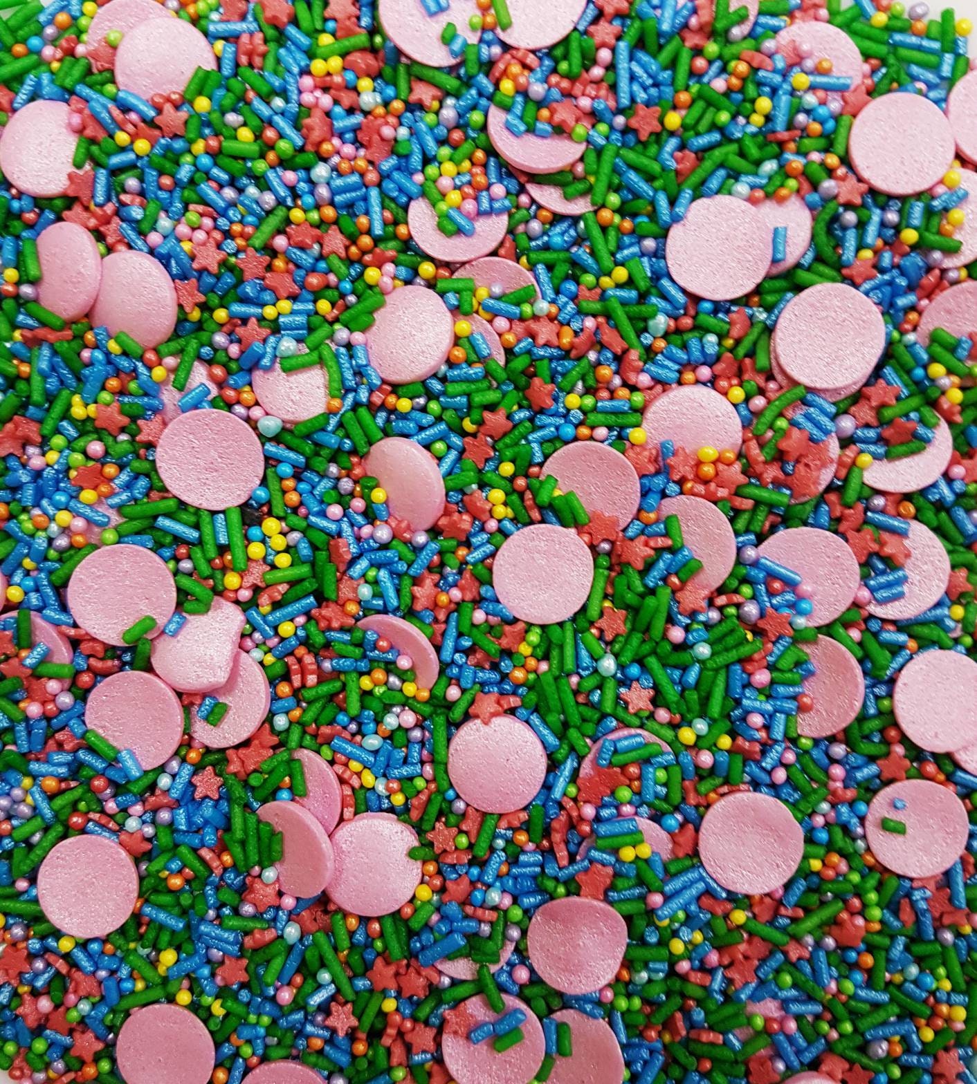 Peppa Pig Themed Cake Topper Sprinkle Decorations 50g - Etsy UK