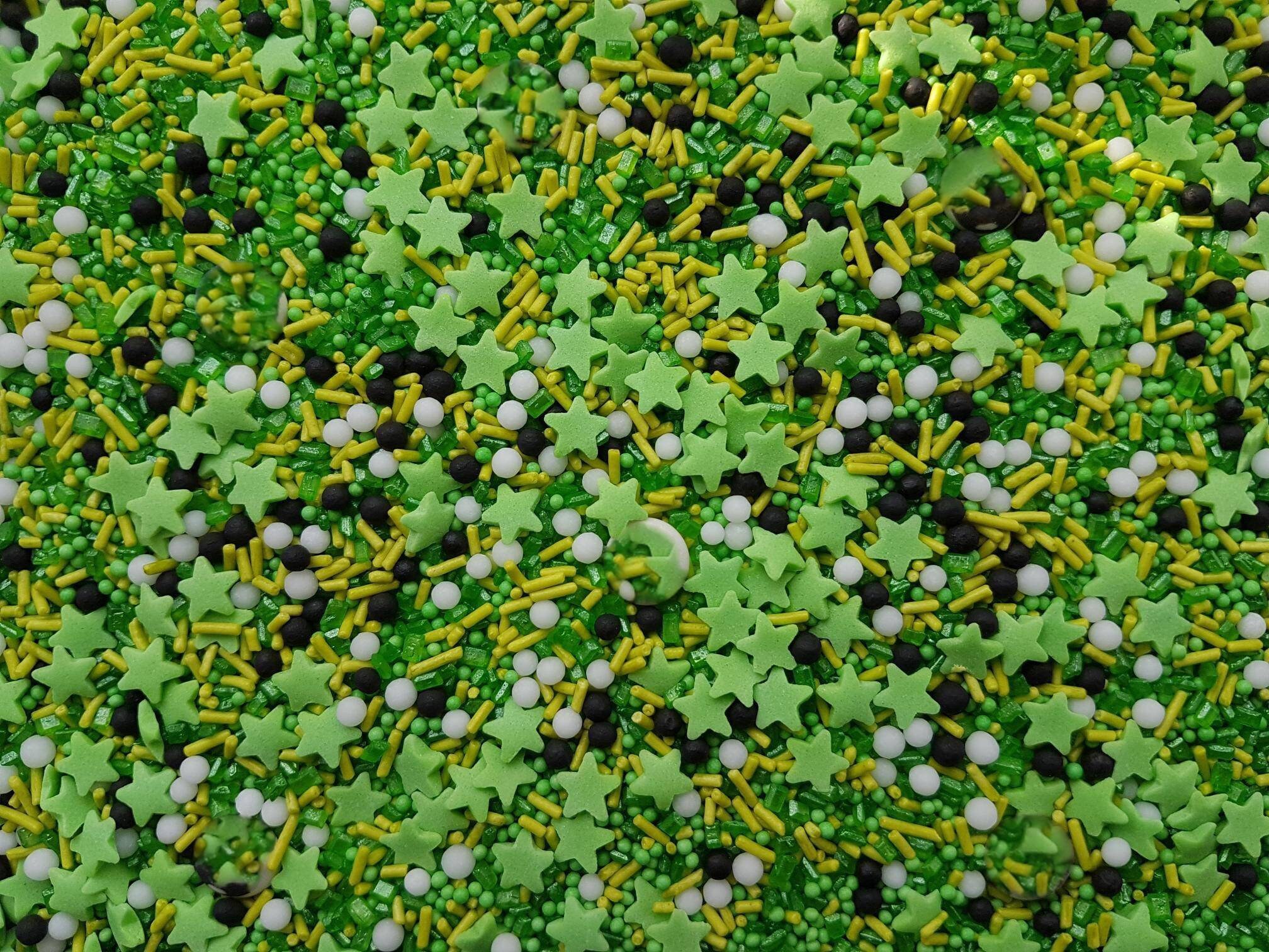 Edible Football Sprinkles Cake Topper Decorations 50g - Etsy UK