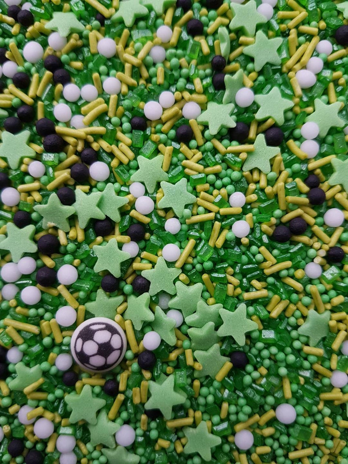 For Football Fans Edible Football Boots/balls & Sprinkles | Etsy UK