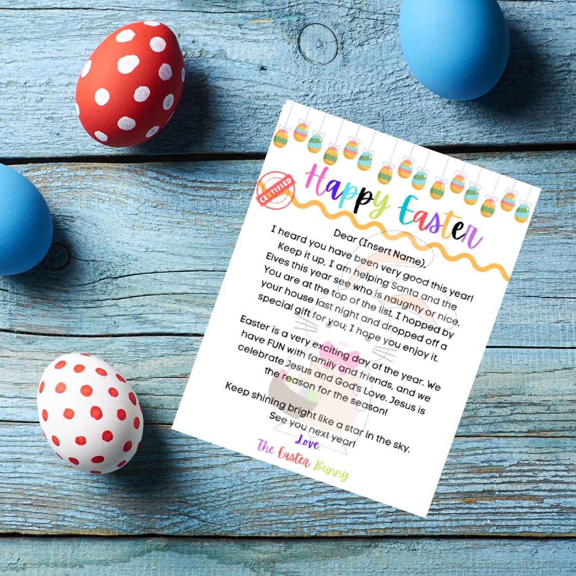 Easter Activity Pages and Editable in CANVA Happy Easter Letter Fun for ...