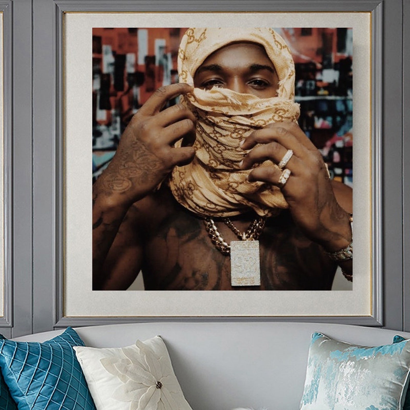 Pop Smoke poster decorate wall art music album cover canvas | Etsy