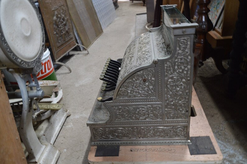 A Mid 1890's Fine Scroll National Cash Register - Etsy