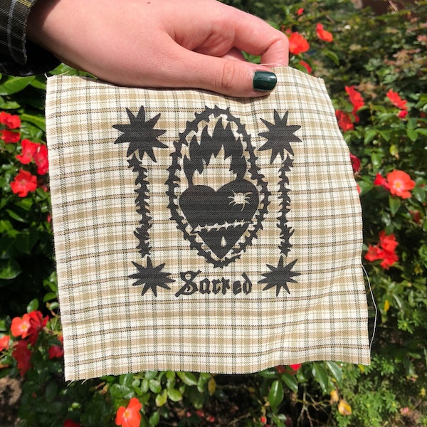 Screen Print Patch - Etsy