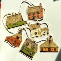 Chicken Garland - Illustrated Paper Garland - Pet Hens and a Rooster ...