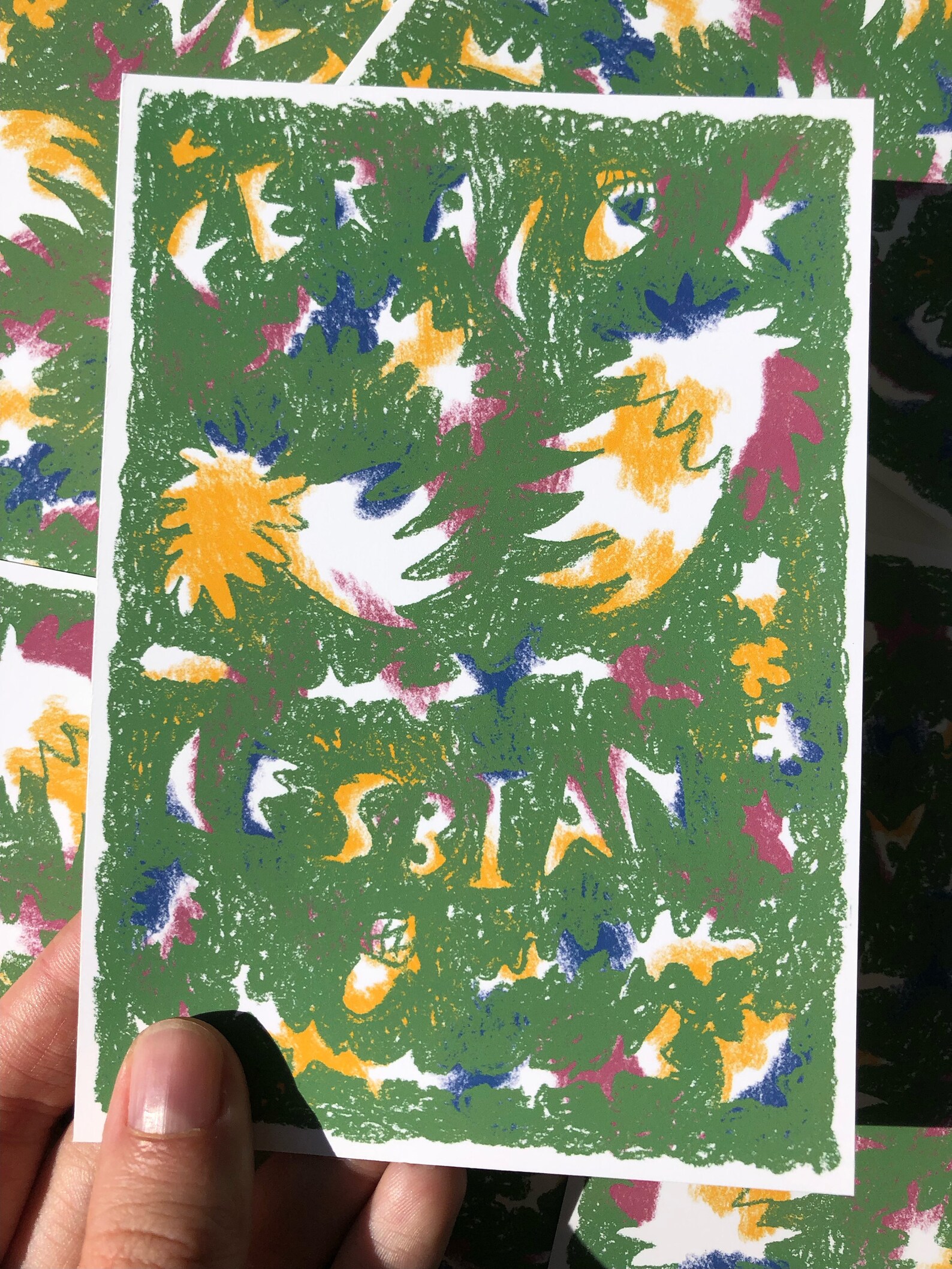 Queer and Wild Mini Prints A6 Postcard Prints - Etsy