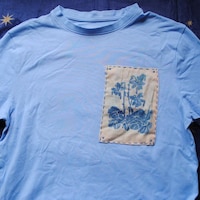 Cotton Cyanotype Crop Top - Etsy