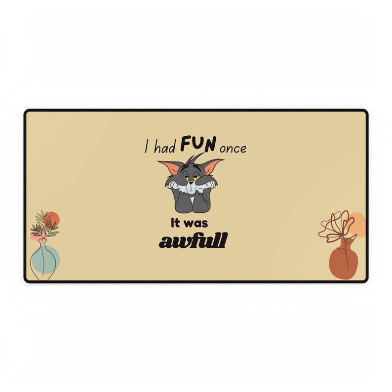 Tom and Jerry Cartoon Funny Desk Mats, Mouse Pad, Computer Accessories ...