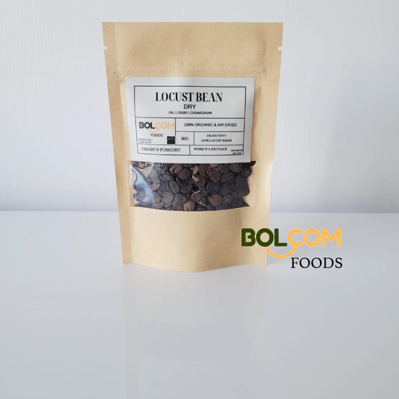 Dry Locust Bean | Iru | Dawadawa | Ogiri | Smell Free | Stone Free - Etsy