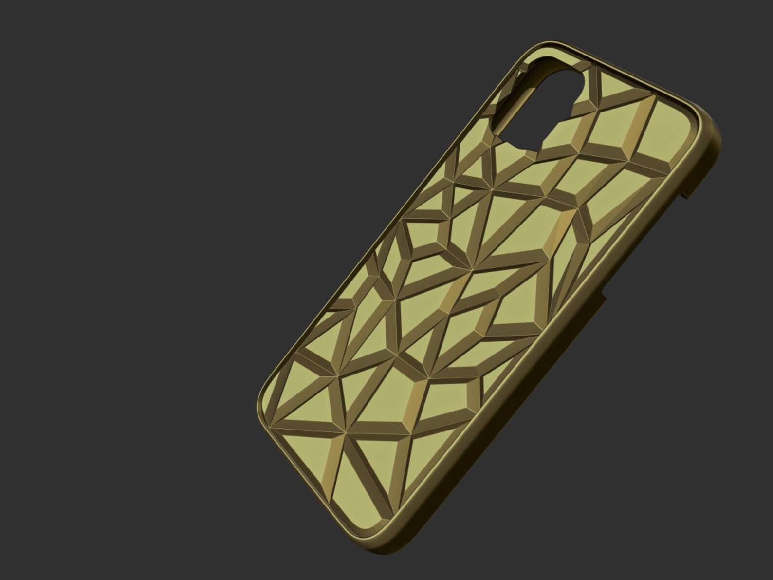 I-phone 11 3D Case Printable .STL Polygonal 3D Texture - Etsy