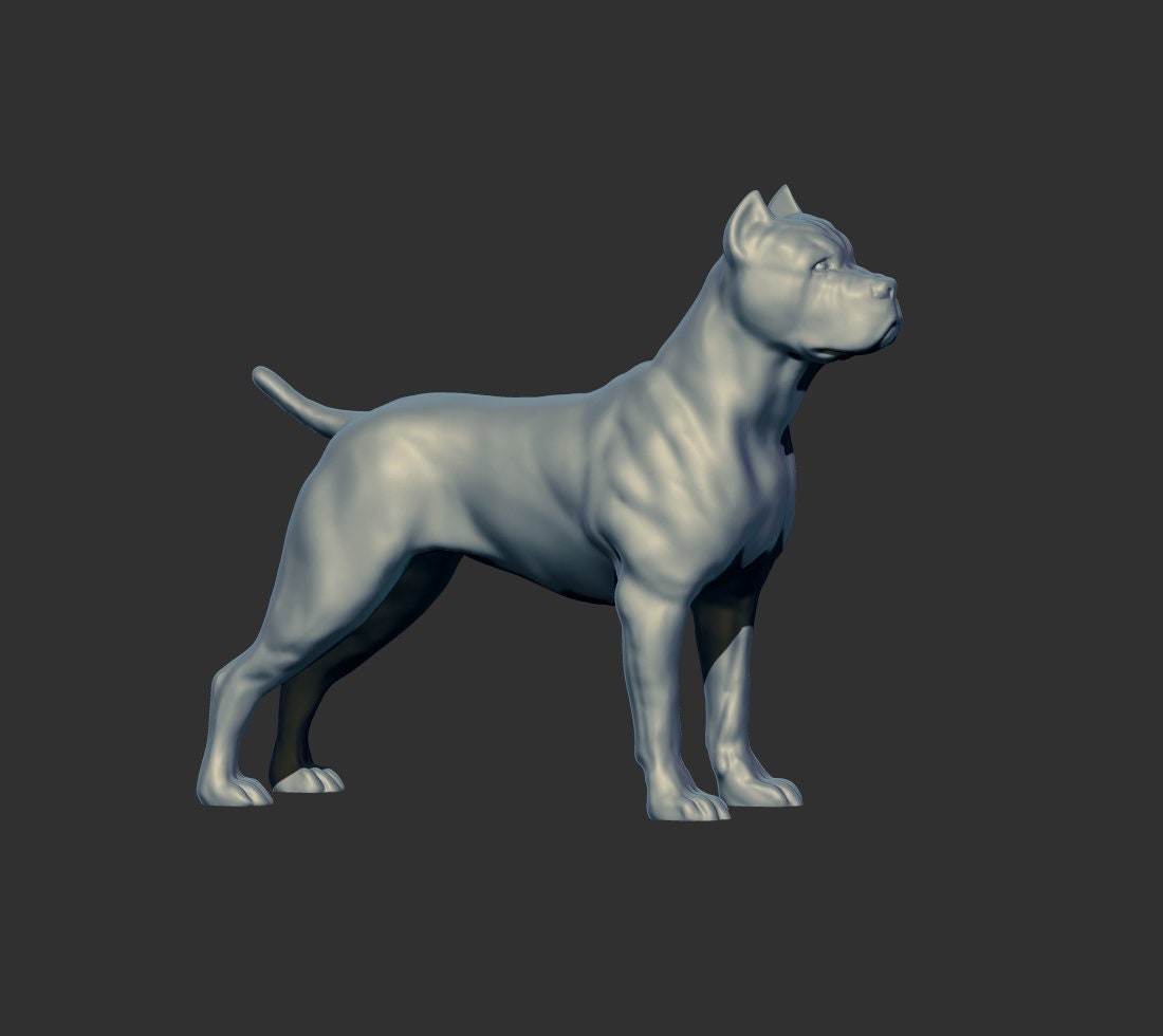 Cane Corso 3D Sculpture for 3D Printing .STL File - Etsy