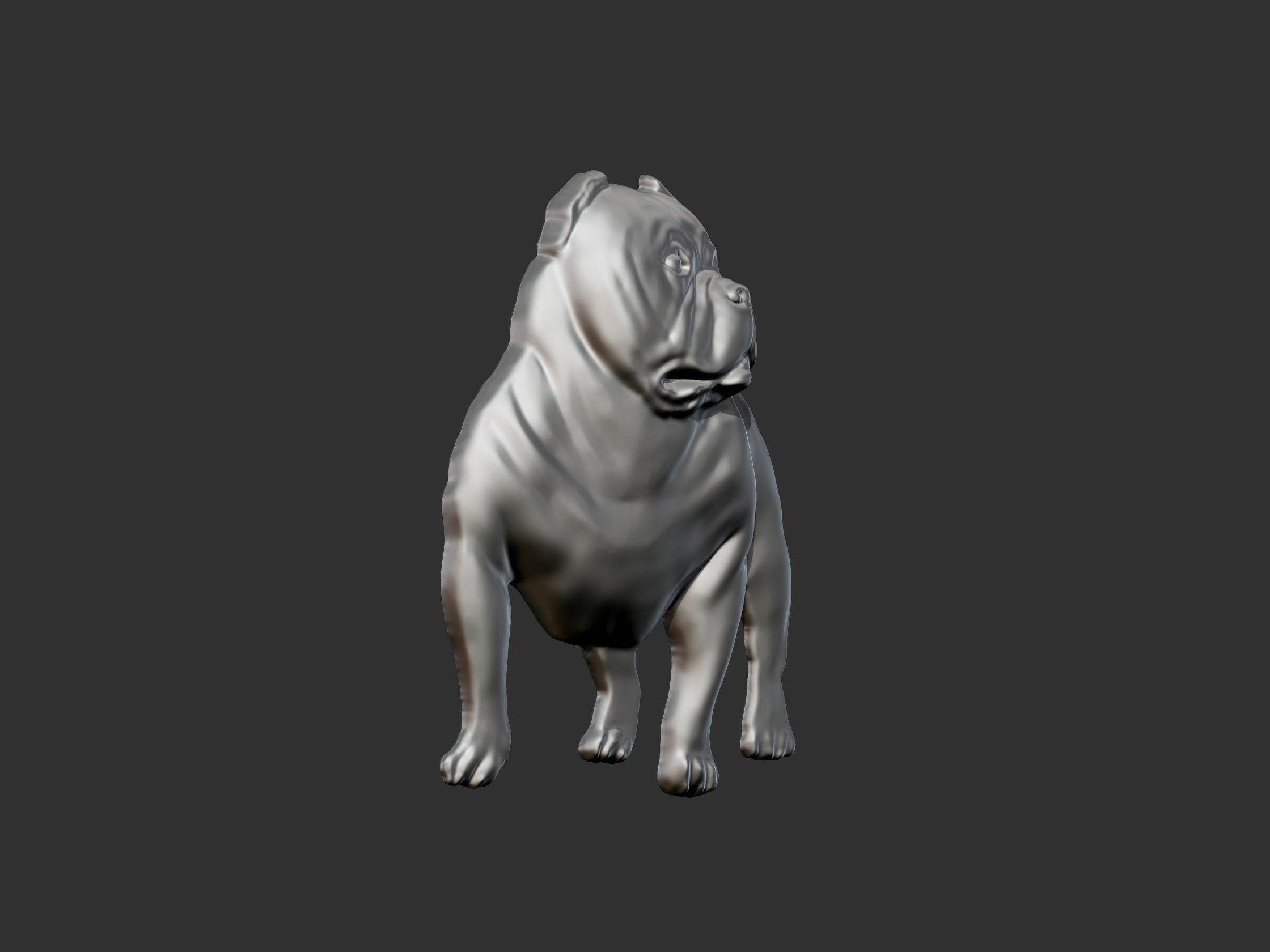 American Bully 3D Relief Sculpture 3D Model .STL - Etsy