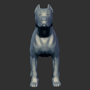 Cane Corso 3D Sculpture for 3D Printing .STL File - Etsy