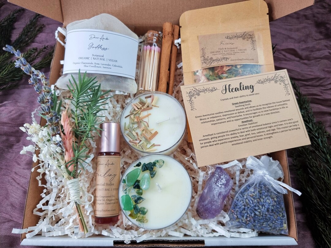 Self-care Healing Set: Natural, Vegan, Organic - Etsy