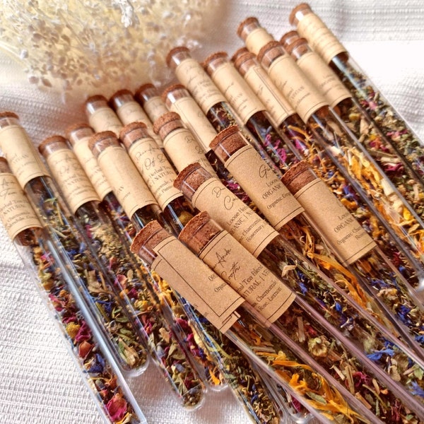 Tea Test Tubes - Etsy