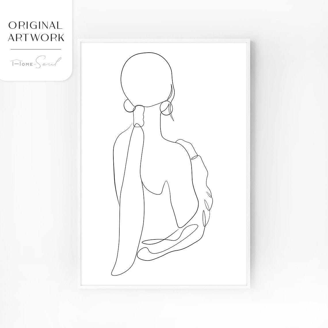 Girls Hair From The Back Drawing