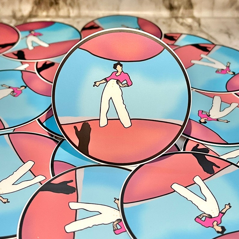 Harry Styles Fine Line Album Inspired Stickers Vinyl Decal for Laptops ...