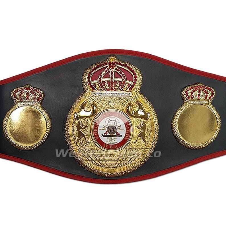 Wba Wbc Wbo Ibf Ibo Set of All Championship Title Belts Replica Adult ...