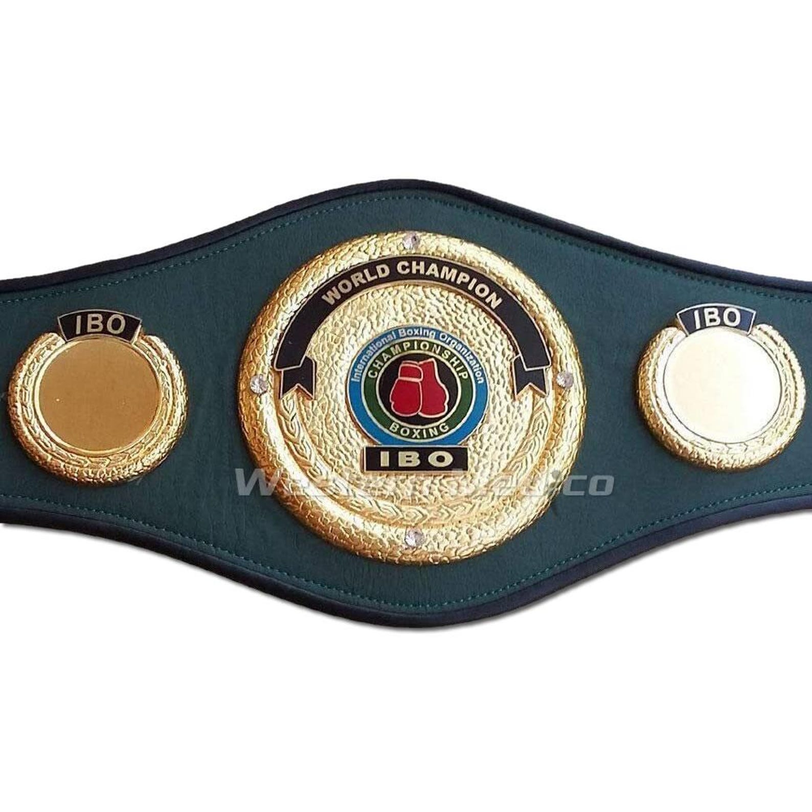 Wba Wbc Wbo Ibf Ibo Set of All Championship Title Belts Replica Adult ...