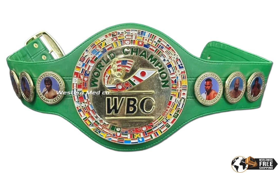 WBC Championship Title Replica: Customizable Boxing Title Belt New - Etsy