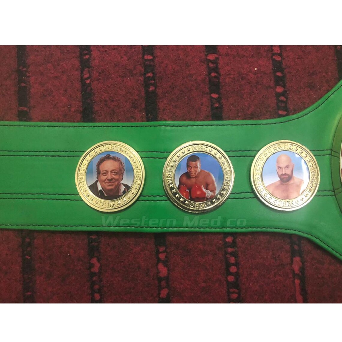 WBC World Boxing Champion Replica Title Belt: Flux Leather, 3D Design ...