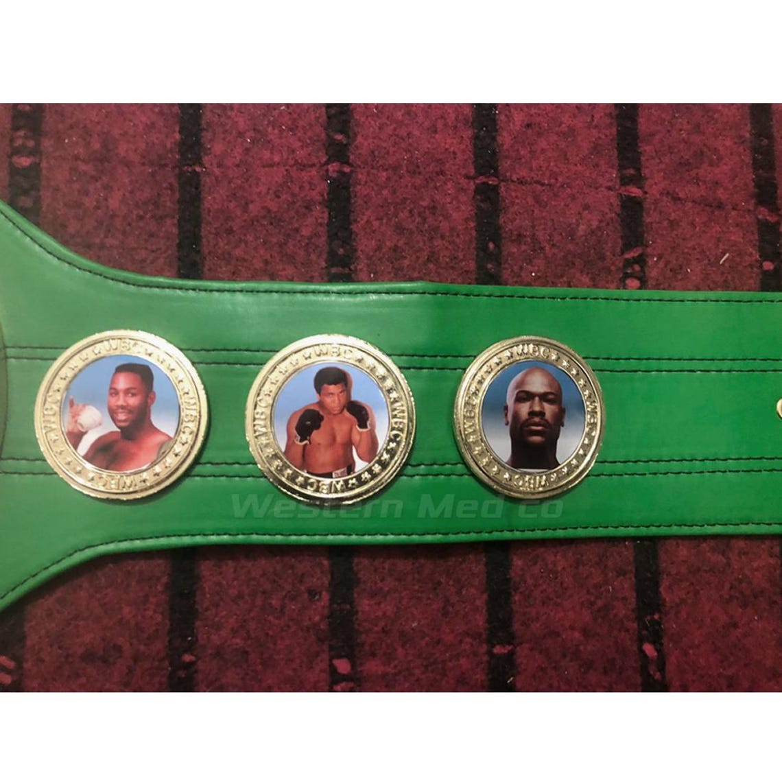 WBC World Boxing Champion Replica Title Belt: Flux Leather, 3D Design ...