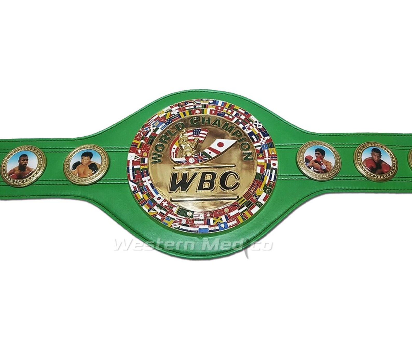 WBC World Boxing Champion Replica Title Belt: Flux Leather, 3D Design ...