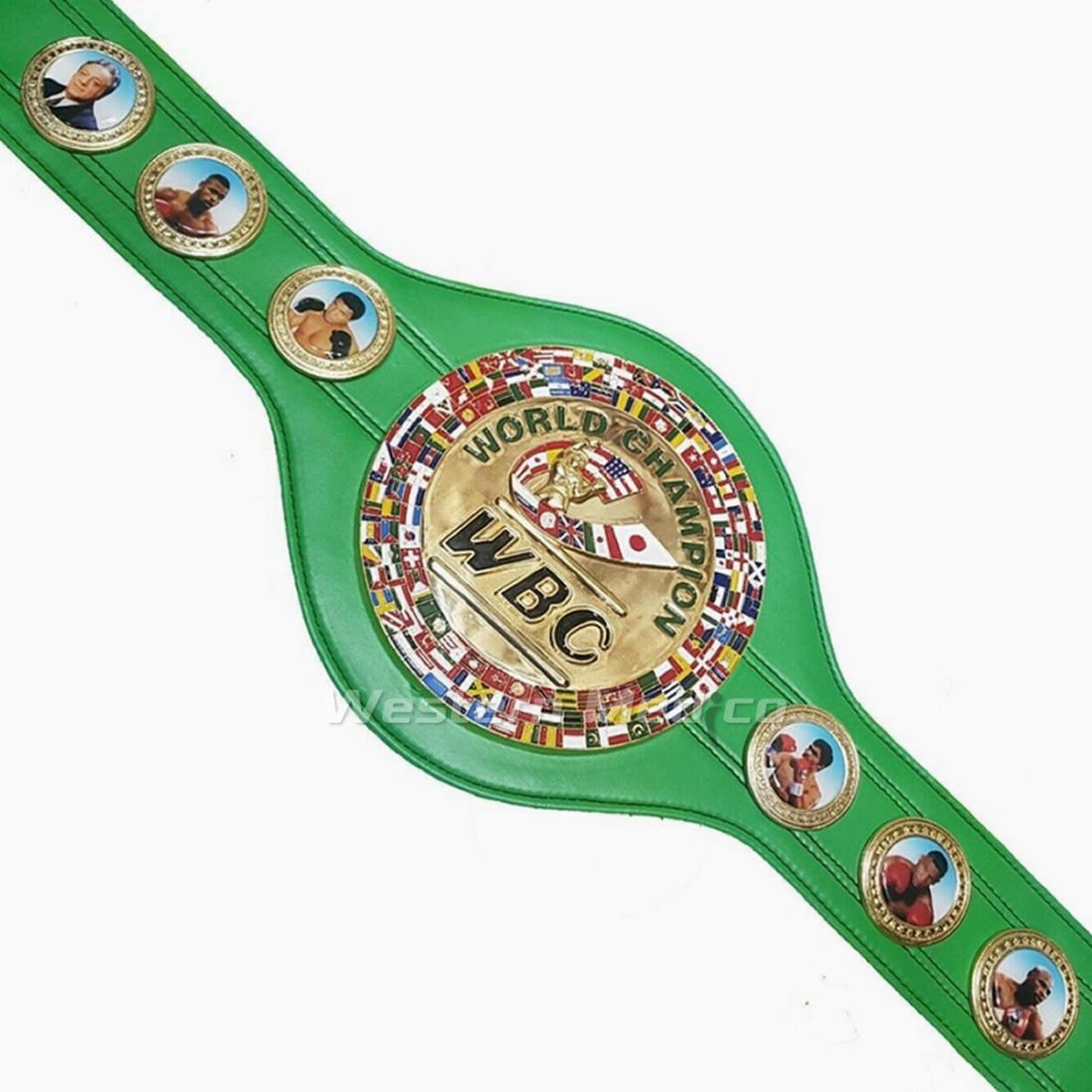 Wba Wbc Wbo Ibf Ibo Set of All Championship Title Belts Replica Adult ...