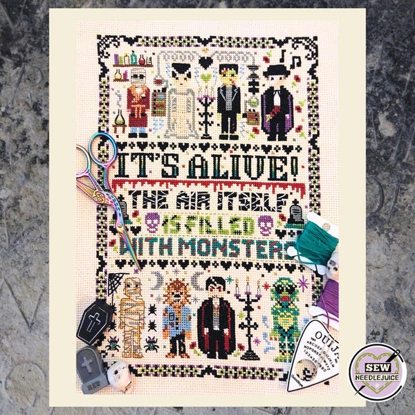 Movie Cross Stitch - Etsy