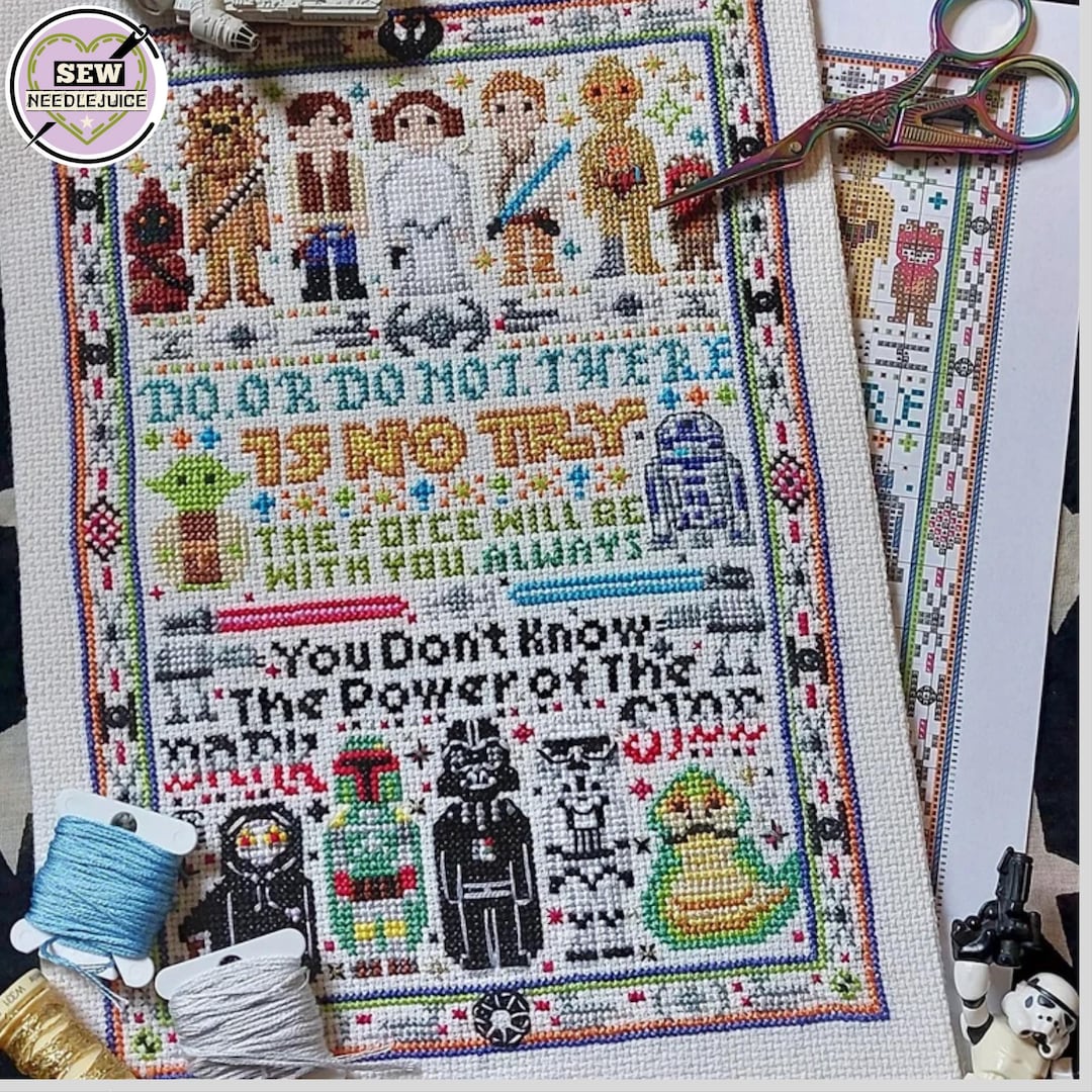 Star Sci Fi Movie Cross Stitch Pattern: Cult Galaxy (digital Download ...