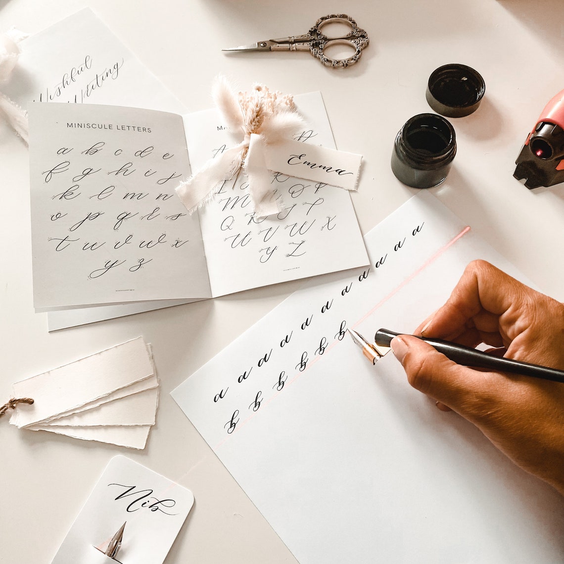 Mini Calligraphy Starter Kit, Learn Modern Calligraphy, Calligraphy ...