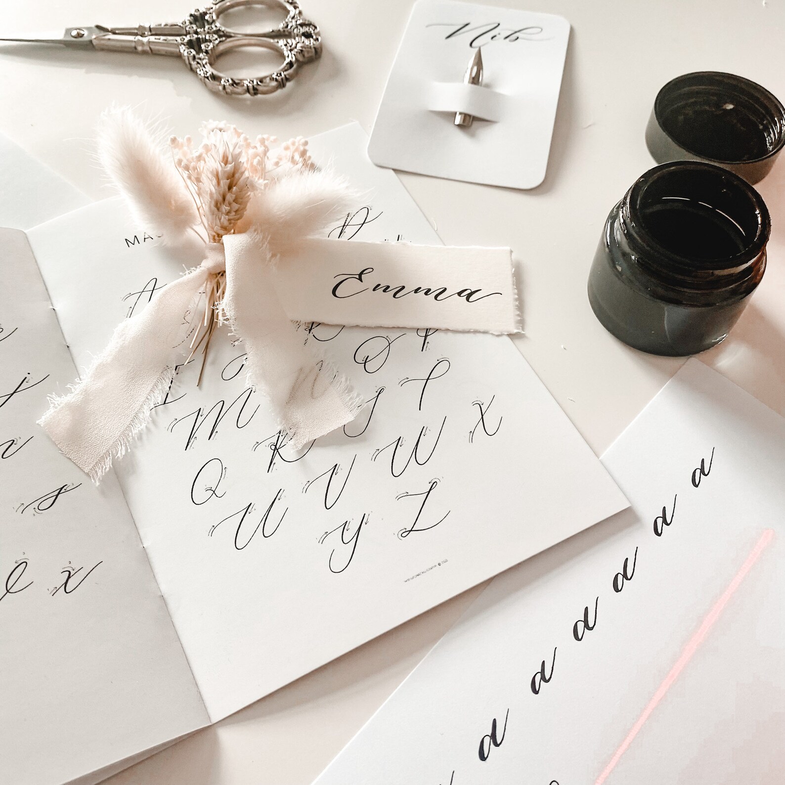 Mini Calligraphy Starter Kit, Learn Modern Calligraphy, Calligraphy ...