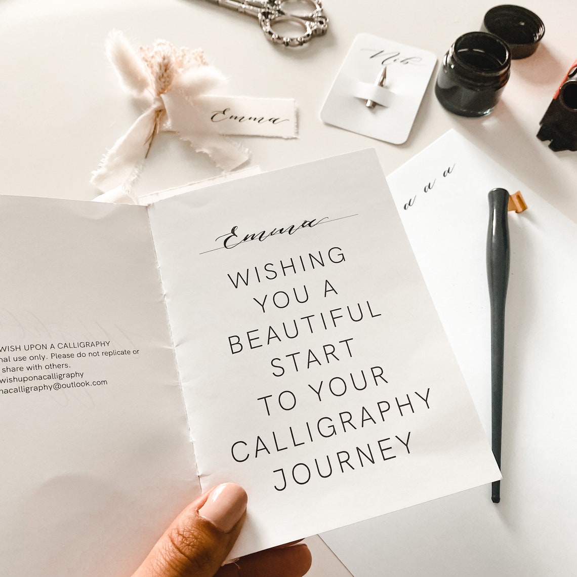 Mini Calligraphy Starter Kit, Learn Modern Calligraphy, Calligraphy ...