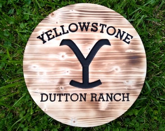 Hanging Ranch Sign | Etsy