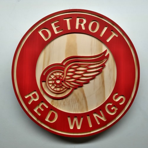 Detroit Red Wings HOME Plaque Sign - Etsy