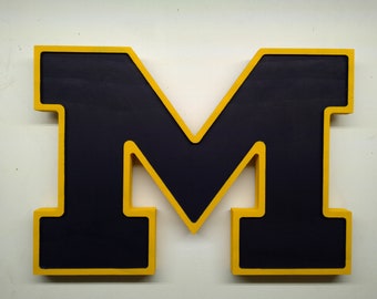 Michigan Wolverines Sign | Etsy