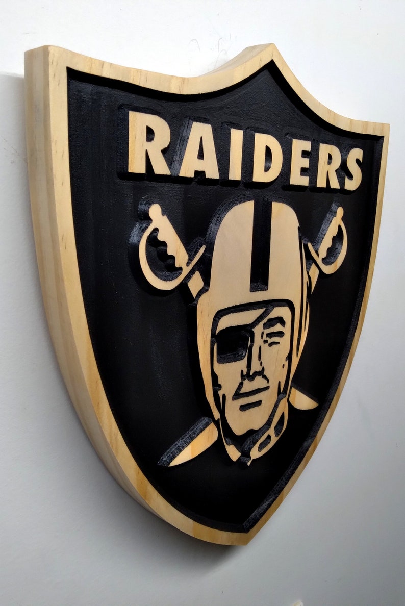 Las Vegas Raiders / Oakland Raiders 3D Logo Hybrid - Etsy