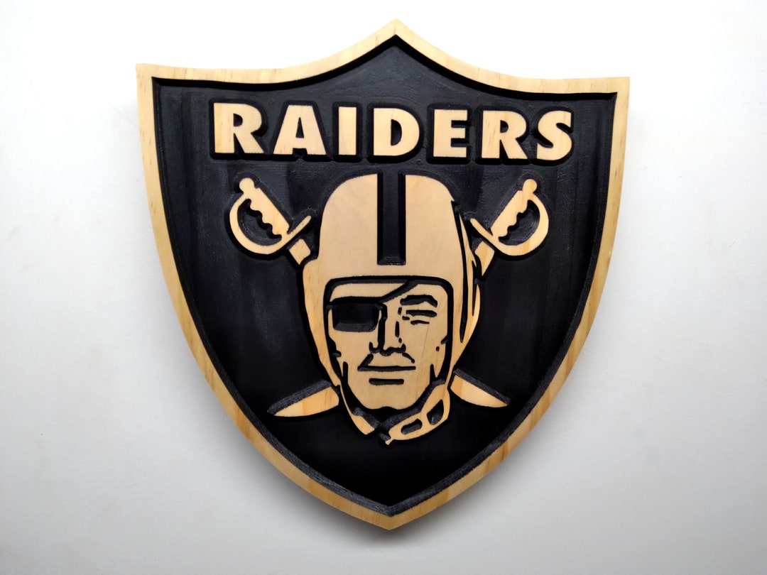 Las Vegas Raiders / Oakland Raiders 3D Logo Hybrid - Etsy