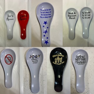 Custom Spoon Rests - Etsy