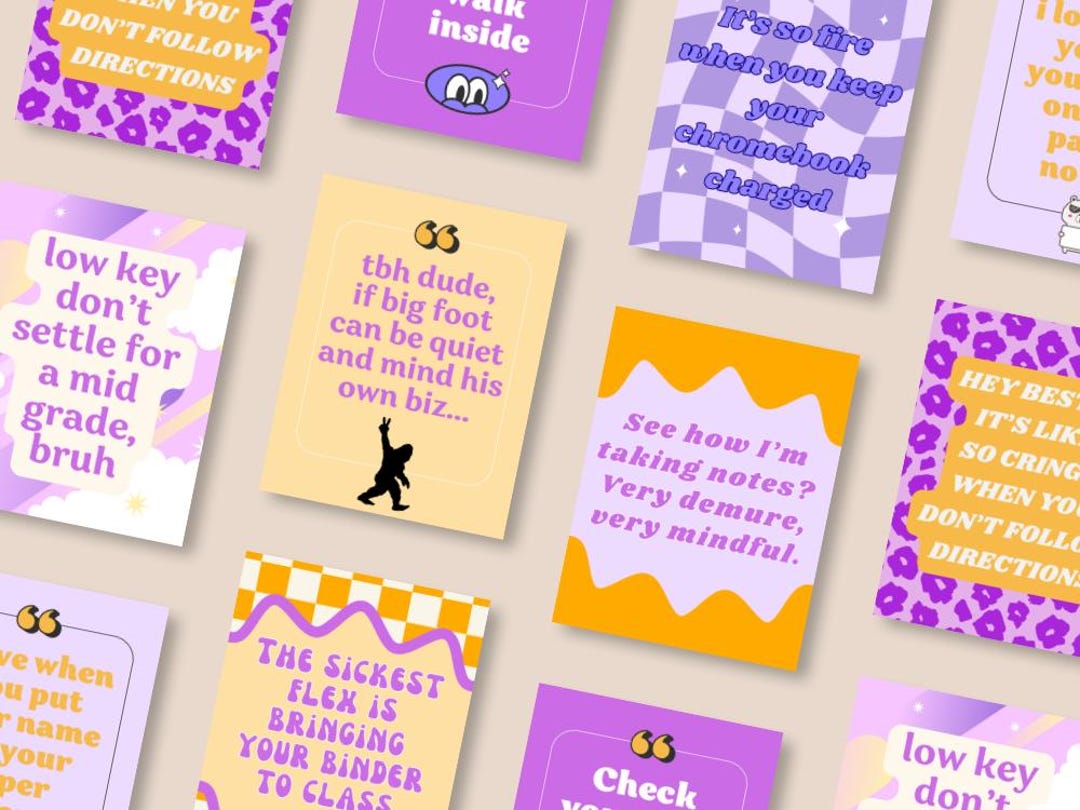 Colorful Classroom Poster Pack: 9 Digital Prints + Extra Designs for ...
