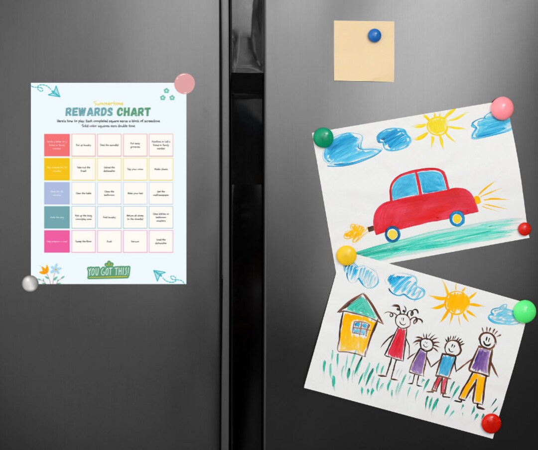 Creative Screen Time Incentive Chart for Kids - Manage and Monitor ...