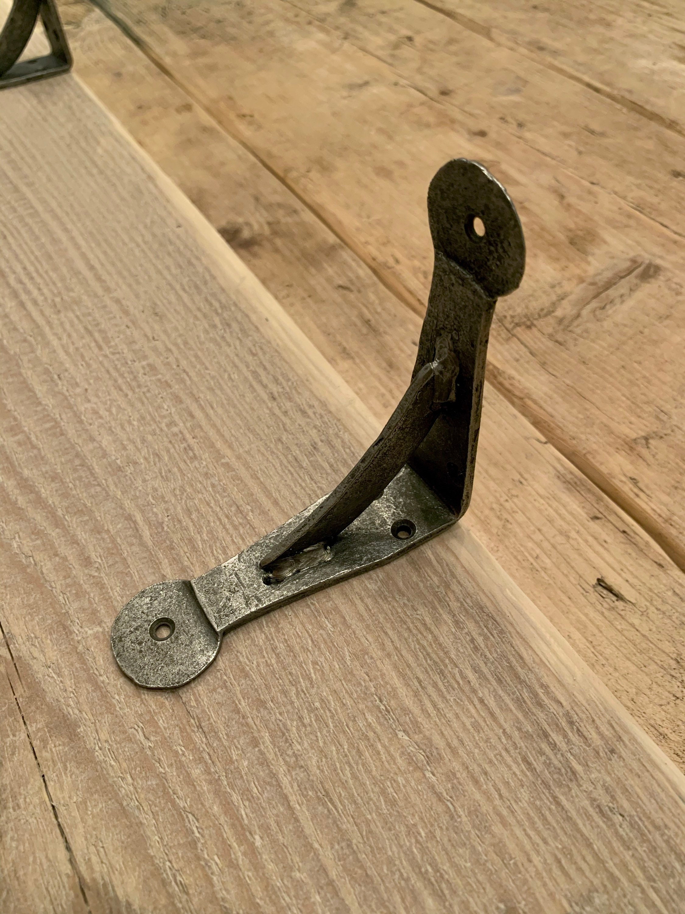 Pair of Traditional Antique Vintage Rustic Gallow Cast Iron | Etsy UK